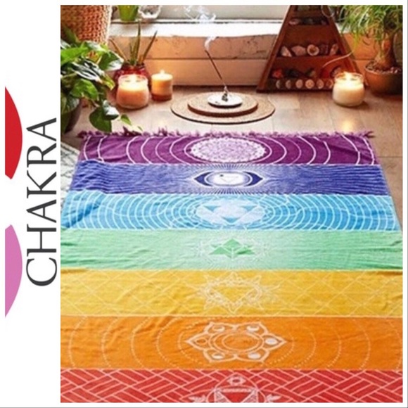 Unlisted | Other | Fall Into Chakra Throw Meditation Blanket | Poshmark
